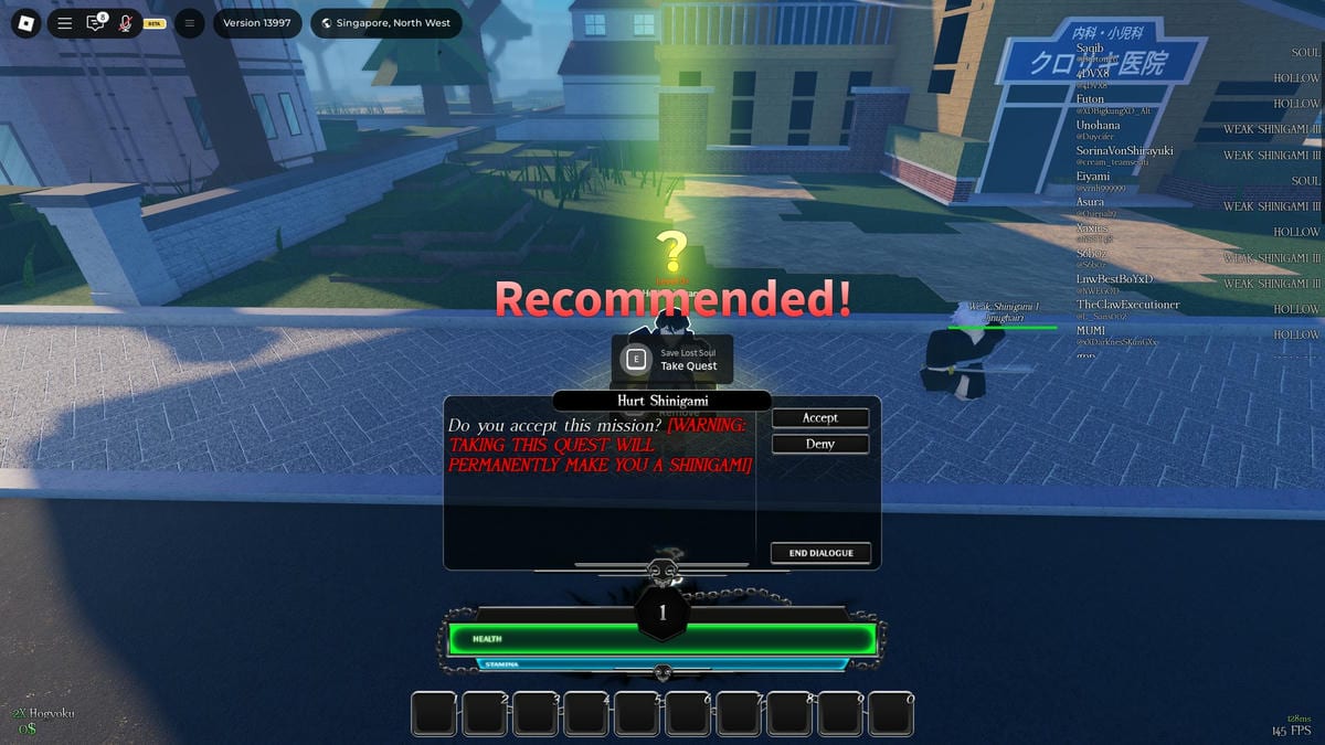 Ultimate Hollow Era Soul Reaper Guide - Shikai, Reroll, and Visored ...