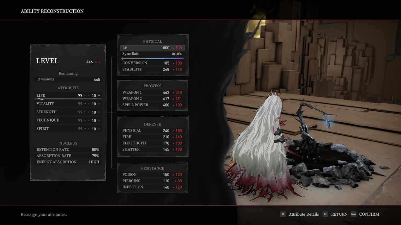 How to Reset Stats in AI Limit [Ability Reconstruction] | Pro Game Guides