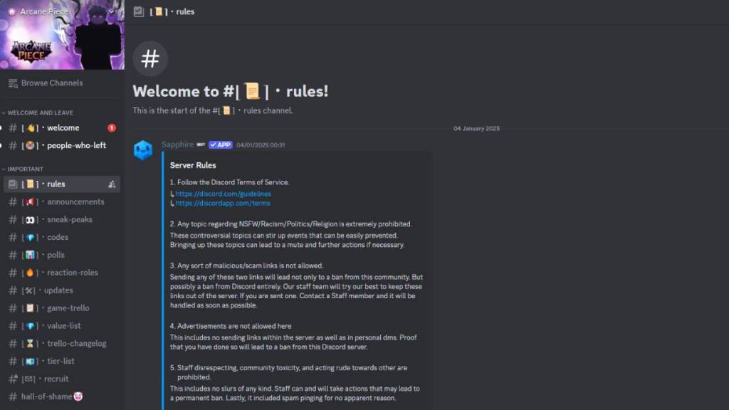 Official Arcane Piece Trello Link & Discord | Pro Game Guides