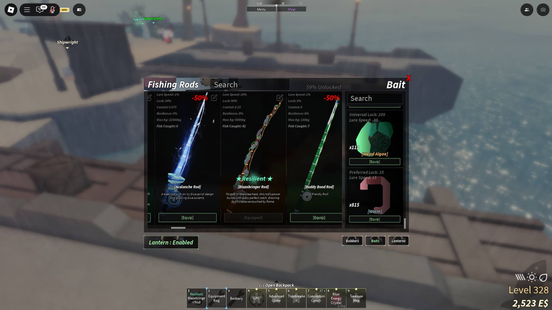 Fisch Second Sea Rod Locations & Stats Guide [April 2025] | Pro Game Guides