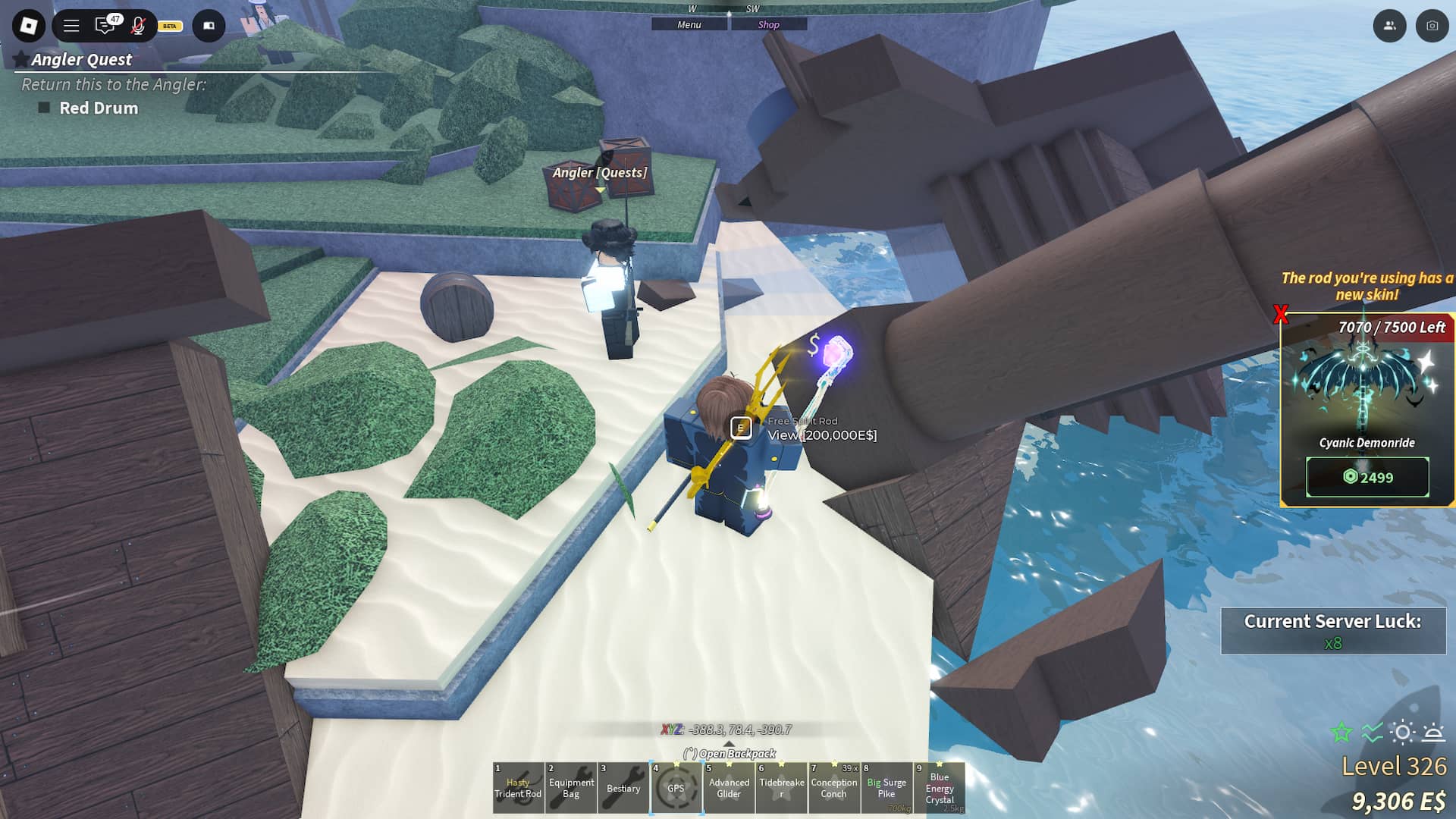 Complete Fisch Second Sea Progression Guide [April 2025] | Pro Game Guides