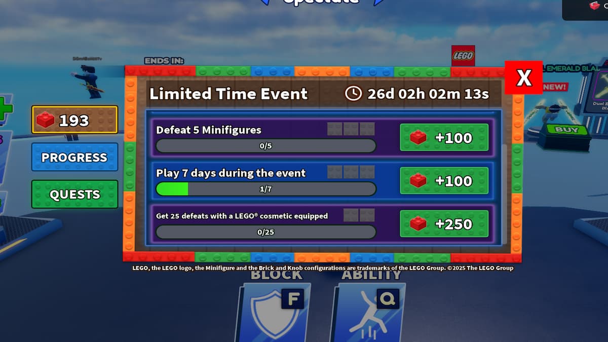 Complete Blade Ball LEGO Event Guide (2025) | Pro Game Guides