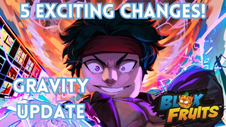 Blox Fruits Gravity Update Leaks: 5 Exciting Changes