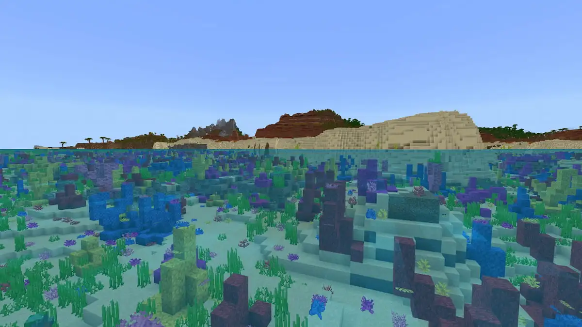 Best Minecraft Coral Reef Seeds - 1.21, Bedrock & Java (2025) | Pro ...