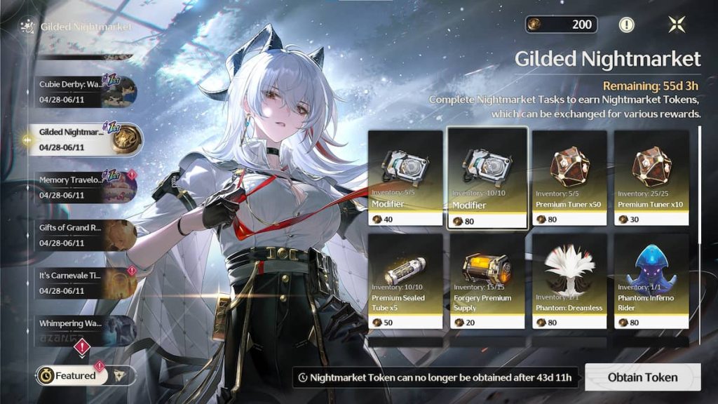 All ways to earn Nightmarket Tokens in Wuthering Waves - Methods ...