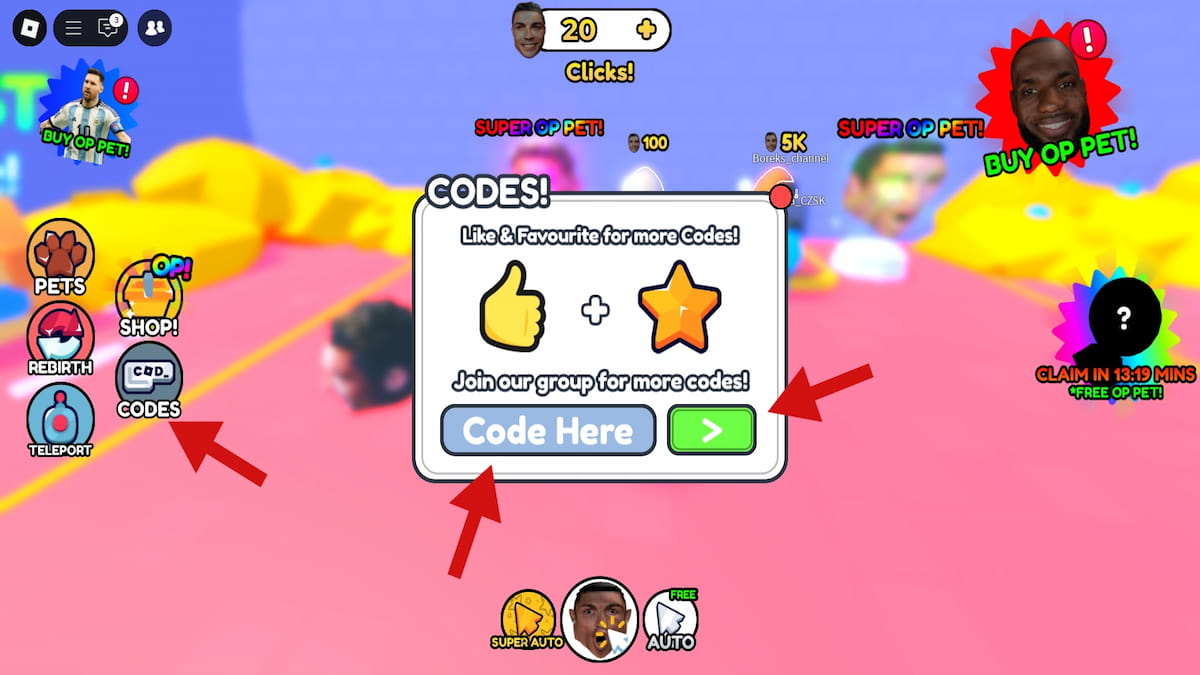 Ronaldo Clicker! Codes (April 2025) | Pro Game Guides