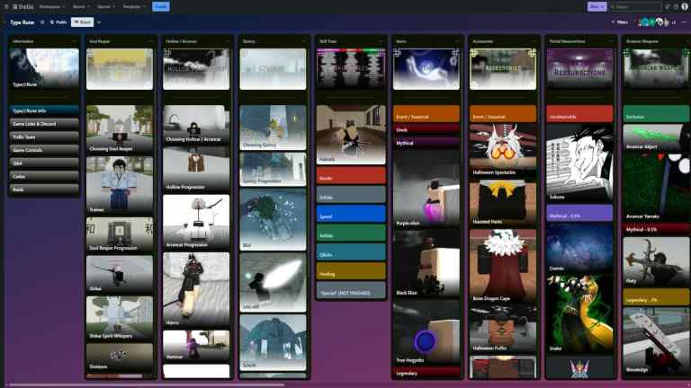 Official TYPE://RUNE Trello Link & Discord | Pro Game Guides