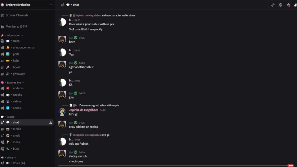 Brainrot Evolution Trello and Discord Links - Roblox | Pro Game Guides