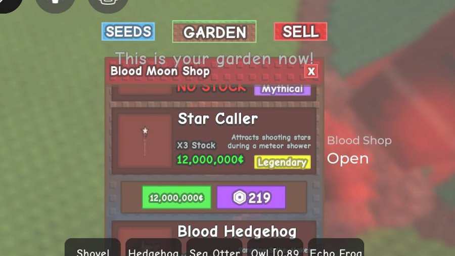 How to get the Celestial Mutation in Grow A Garden - Meteor Shower ...