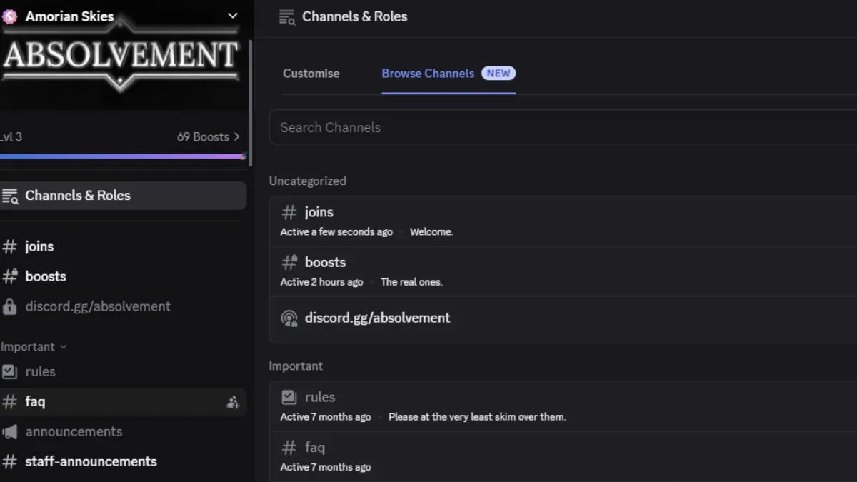 Absolvement Trello Link & Discord Server | Pro Game Guides