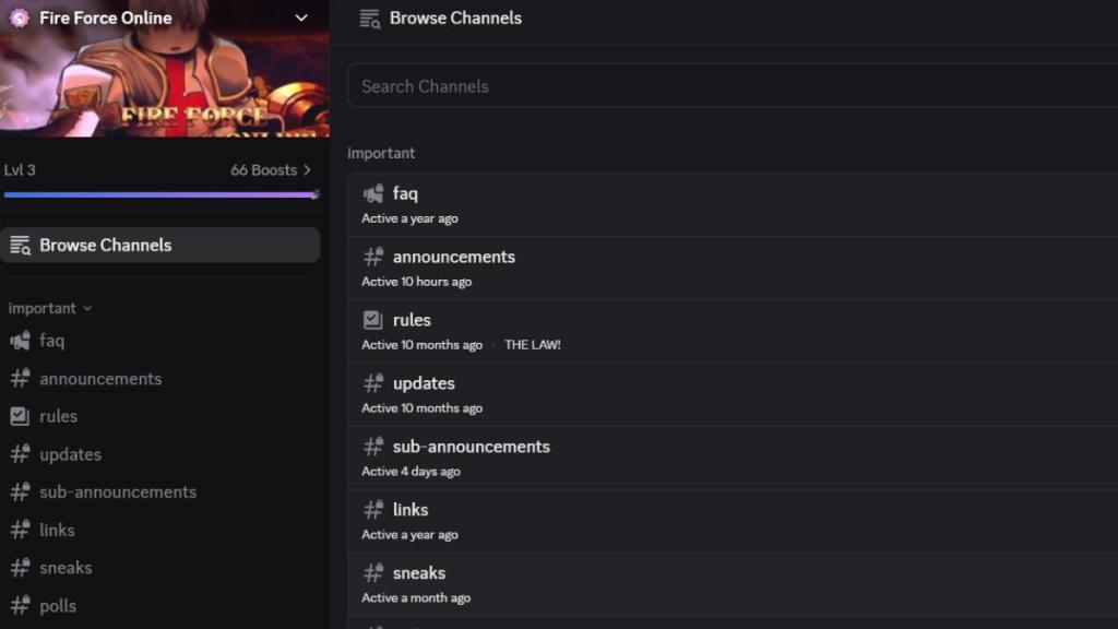 Official Fire Force Reignition Trello Link & Discord Server | Pro Game ...