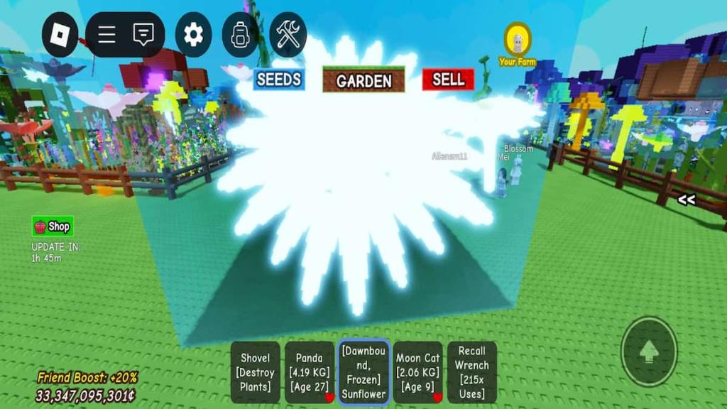 How to get the Dawnbound Mutation in Grow A Garden - Sungod Event | Pro ...