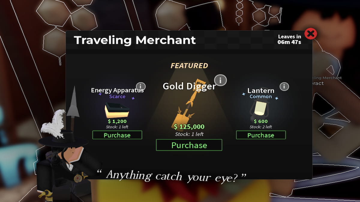 DIG Traveling Merchant Locations and Respawn Times | Pro Game Guides
