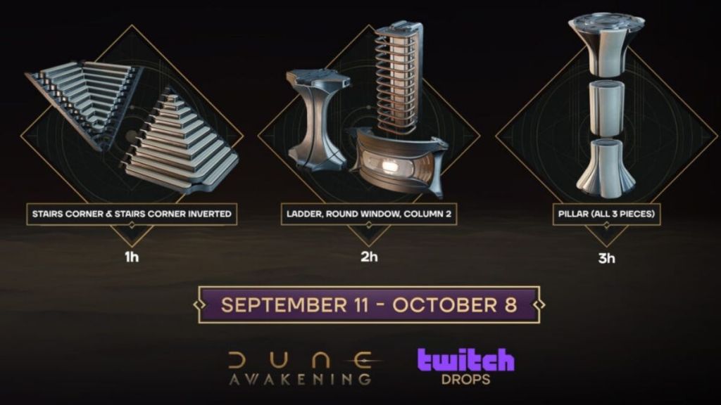 All Dune Awakening Twitch Drops Events List | Pro Game Guides