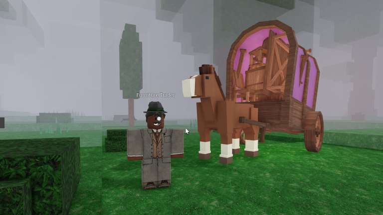 99 Nights in The Forest Furniture Trader Location and Respawn Times ...