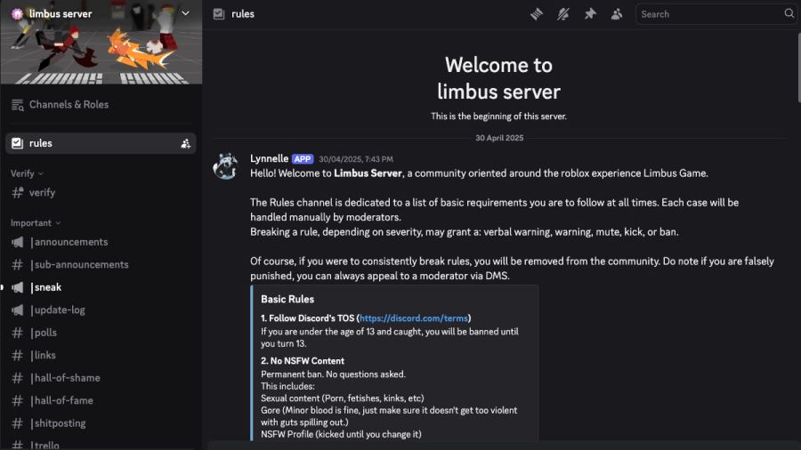 Limbus Game Trello & Discord Link | Pro Game Guides