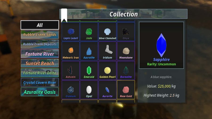 Complete Prospecting Roblox Ores List [Fossil UPD] | Pro Game Guides