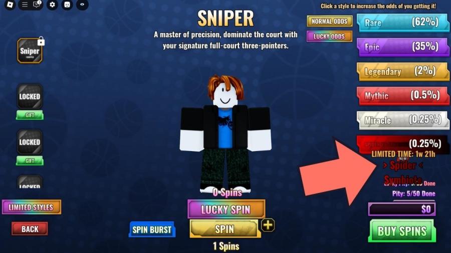 How to get Spider Style in Basketball Zero | Pro Game Guides