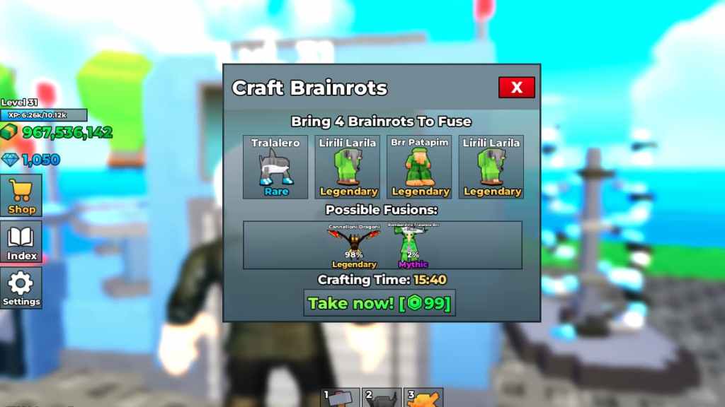 My Singing Brainrot Crafting Guide - All Recipes | Pro Game Guides
