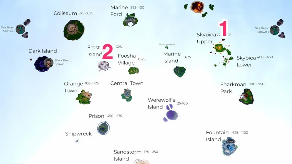 All Vox Seas NPCs Locations Guide (Map) | Pro Game Guides