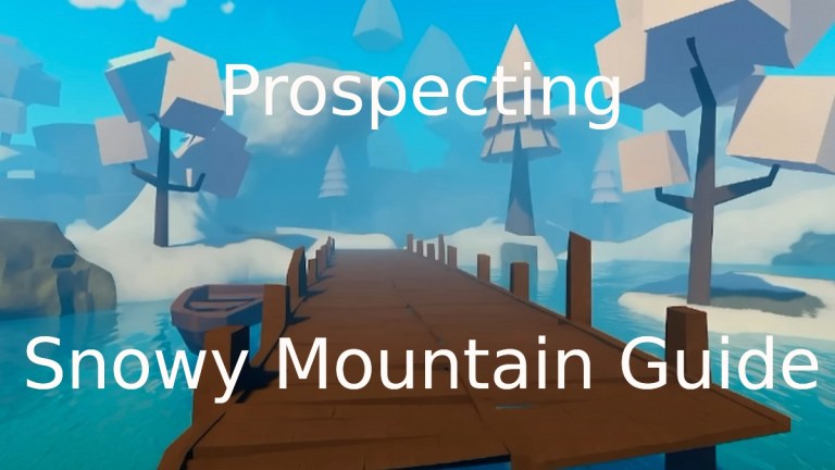 Roblox Prospecting Snowy Mountain Update Guide | Pro Game Guides