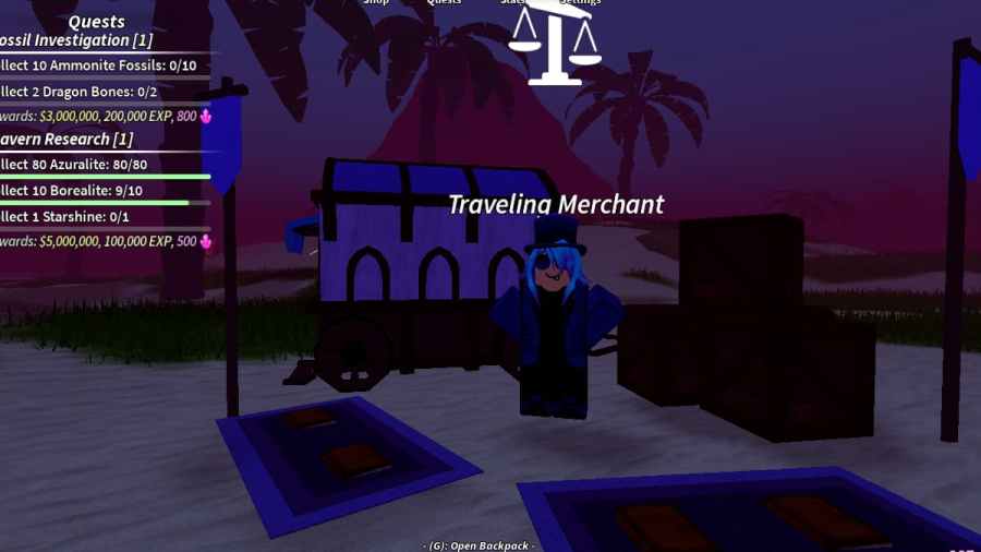 Prospecting Traveling Merchant Guide - Locations, Respawn Times & Items ...