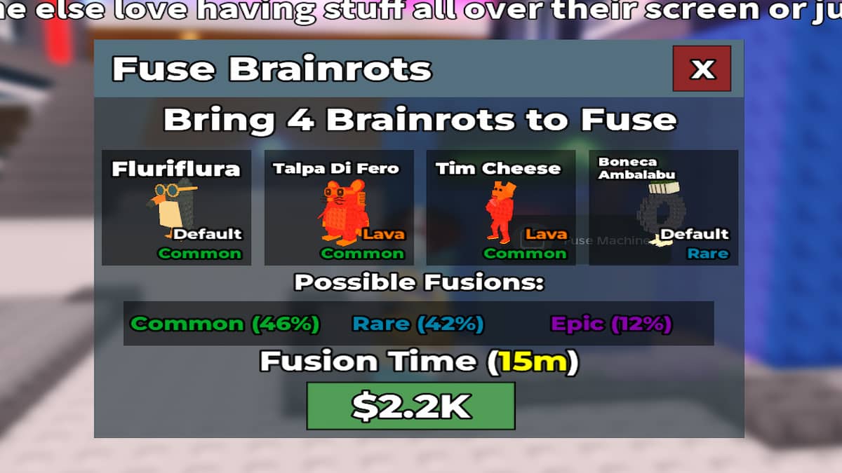 Steal A Brainrot Fuse Machine Guide | Pro Game Guides