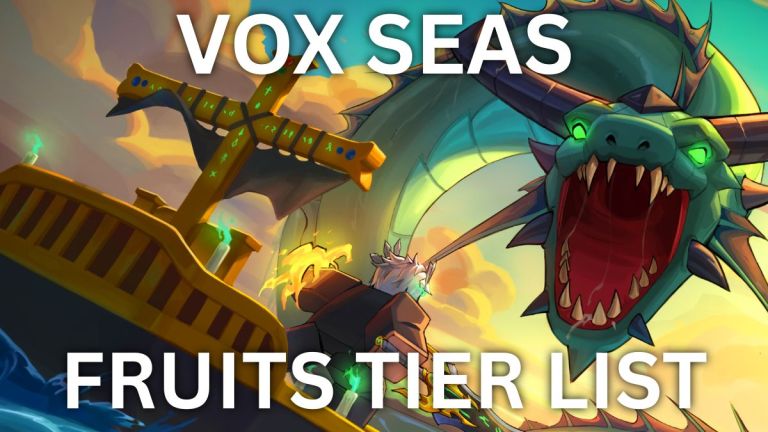Ultimate Vox Seas Fruits Tier List [RELEASE] | Pro Game Guides