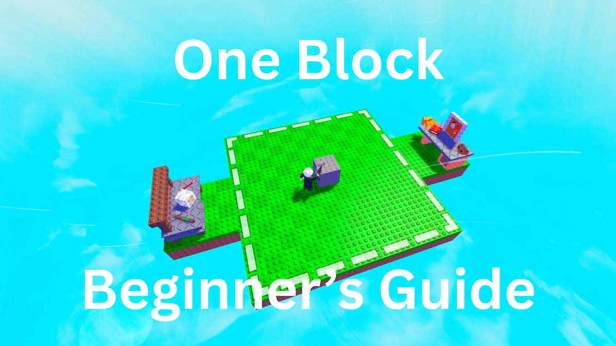 Roblox One Block Beginner's Guide - Money Farm, Tools & More | Pro Game ...