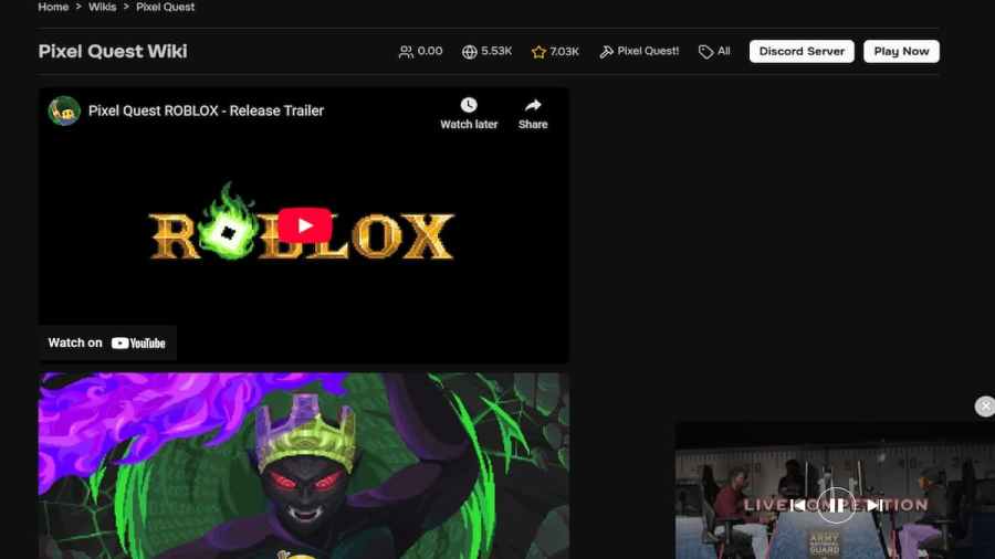 Pixel Quest Wiki, Trello & Discord Links (2025) | Pro Game Guides