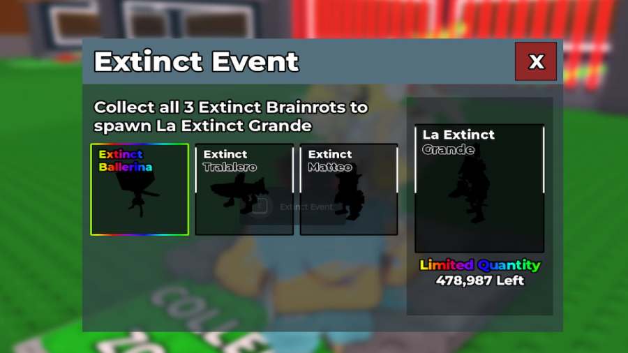 Steal A Brainrot Extinct Event Guide - LA Extinct Grande | Pro Game Guides