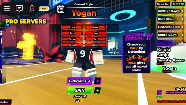 How to get the Yogan Style in Volleyball Legends | Pro Game Guides