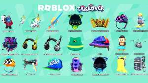 All Roblox the Takeover Rewards 2025 - Limiteds, Leaderboard, Free ...