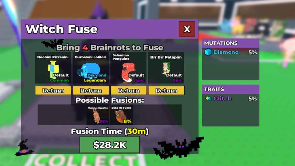 Steal A Brainrot Witch Fuse Event Guide - La Spooky Grande | Pro Game ...