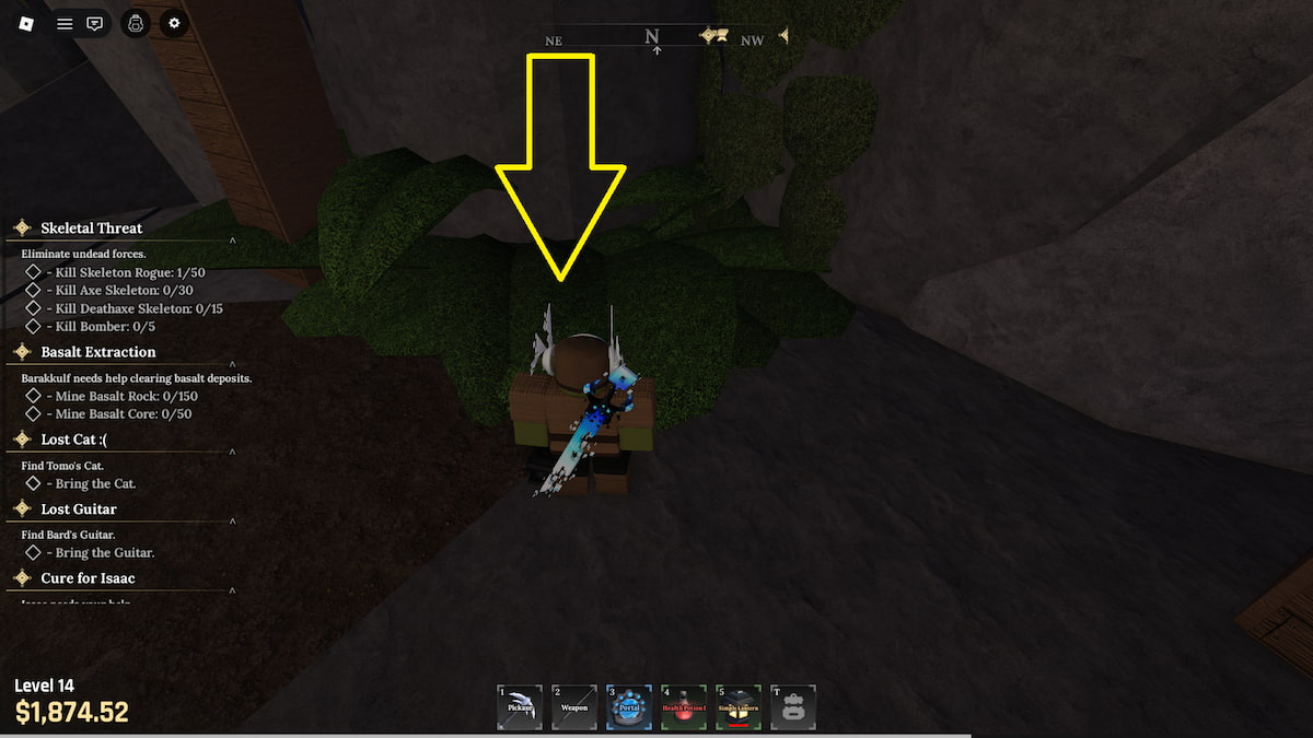 Where to Find the Lost Guitar in The Forge