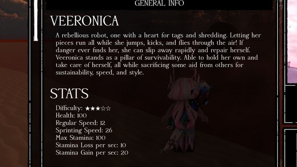 How To Play Veeronica In Forsaken Survivor Tips Halloween 2025