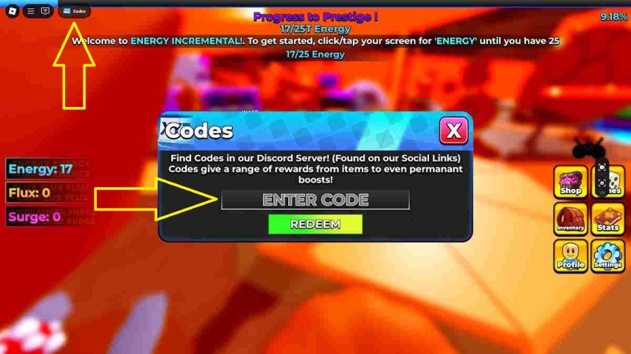 Energy Incremental Codes (November 2025) | Pro Game Guides