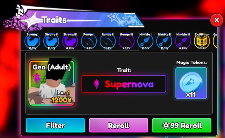 Anime Ascendants Traits Tier List [RE-RELEASE] (December 2025)