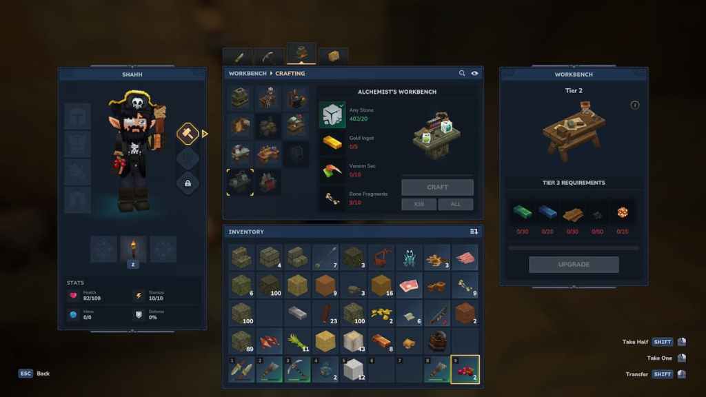 All Alchemist's Workbench Crafting Recipes List in Hytale | Pro Game Guides