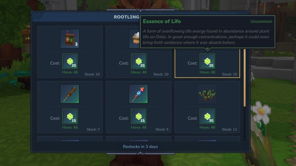 Hytale Essence of Life - How to Use and Farm