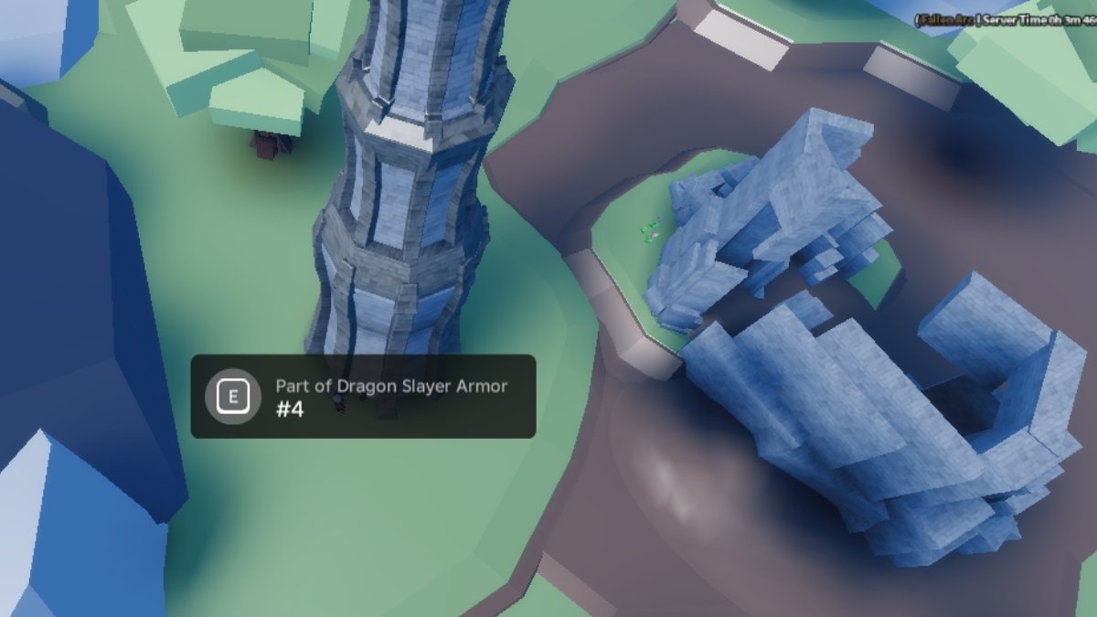 Rogue Piece Dragon Slayer Armor 5 Parts Locations