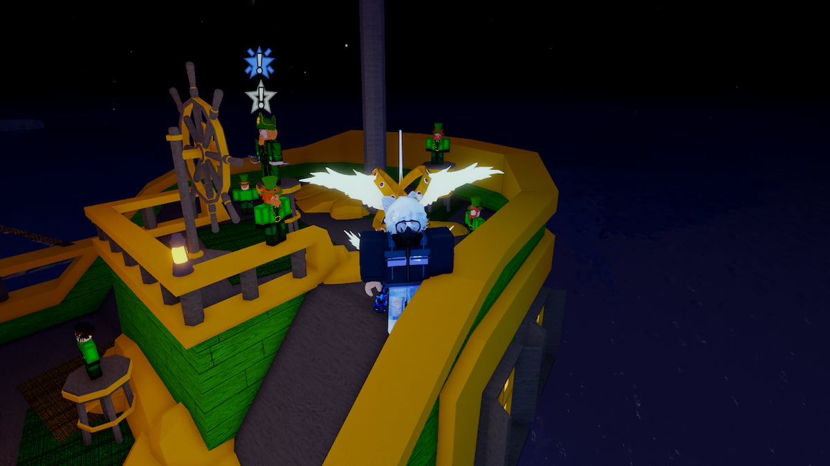 How to get the Leprechaun Line Rod in Fisch - St. Patrick's Day Event ...