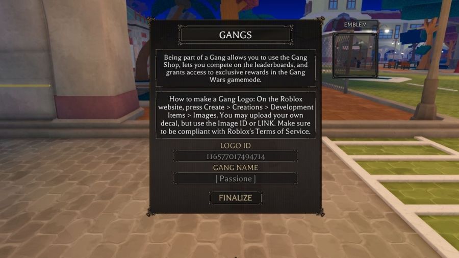 How to Create a Gang in Bizarre Lineage: Name Filter & Decal ID