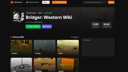 Bridger Western Trello, Wiki, and Discord Links | Pro Game Guides