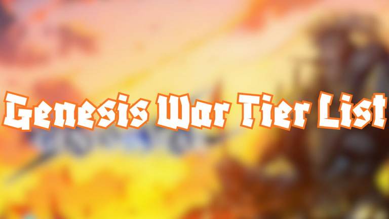 Genesis War Tier List [Global Release] | Pro Game Guides