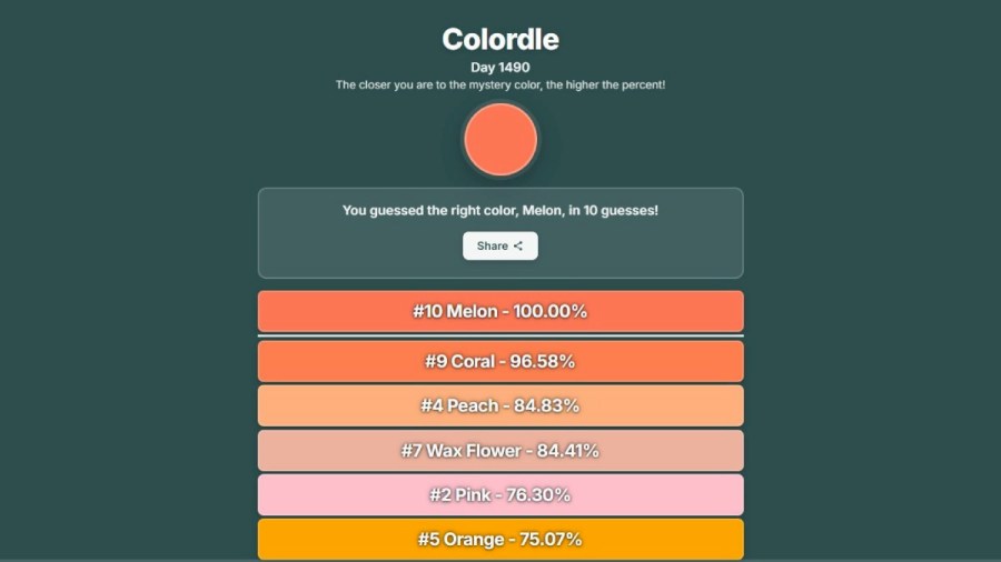 Colordle Answer Today (May 2026) | Pro Game Guides