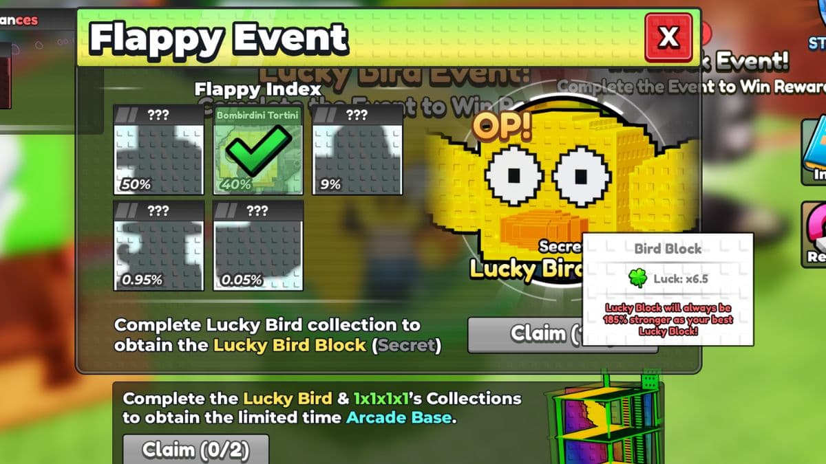 Complete Lucky Bird Event Guide- A Lucky Block | Pro Game Guides