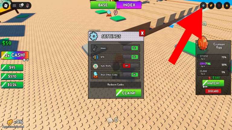 Crab Tycoon Codes (June 2026) | Pro Game Guides