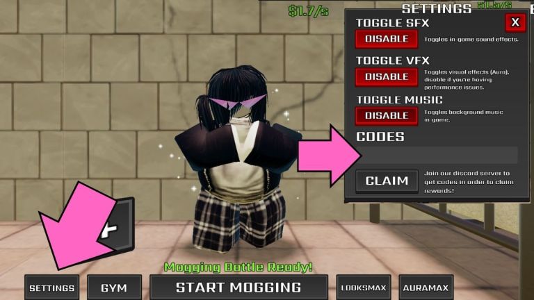 Looksmax and Mog Codes (June 2026) - Free Aura and Cash | Pro Game Guides